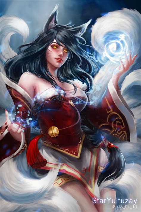 Ahri Wallpapers And Fan Arts League Of Legends Lol Stats