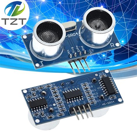 Tzt Ultrasonic Sensor Hc Sr04 Hcsr04 To World Ultrasonic Wave Detector Ranging Module Hc Sr04