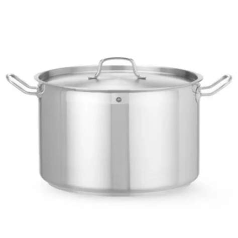 Hendi Kookpan Profiline Rvs 23 5l Div Warmtebronnen Incl Deksel Ø360x230 H Mm