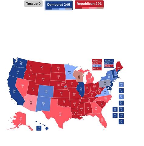 2024 Election Prediction Relectionmaps