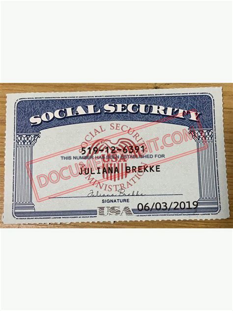 Social Security Card Template 57 Documents Edit Social Security Card Template 57 Documents Edit