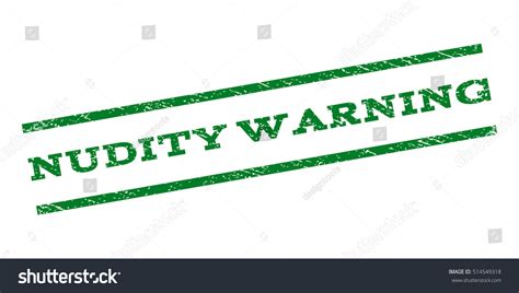 Nudity Warning Watermark Stamp Text Tag Stock Vector Shutterstock