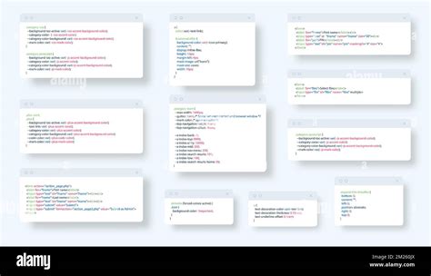 Program Windows Code White Stock Vector Image And Art Alamy