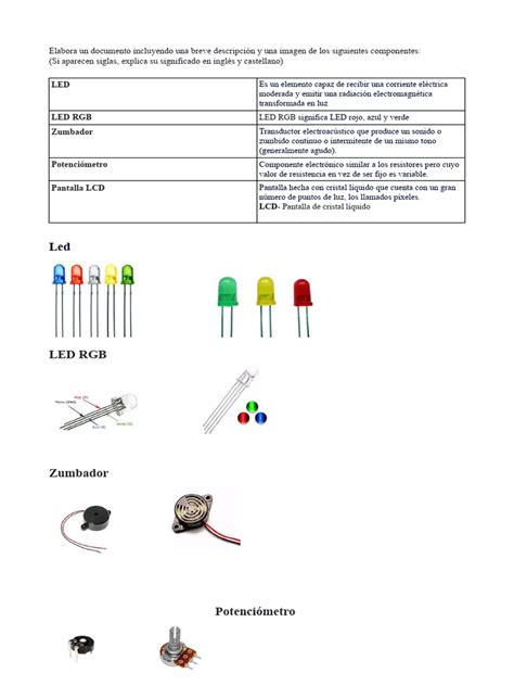 Componentes Arduino Rodrigo H P 1 Pdf Componentes Arduino Rodrigo H P 1 Pdf