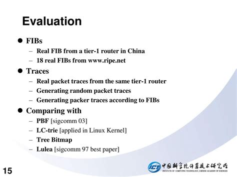 Guarantee IP Lookup Performance With FIB Explosion Ppt Download
