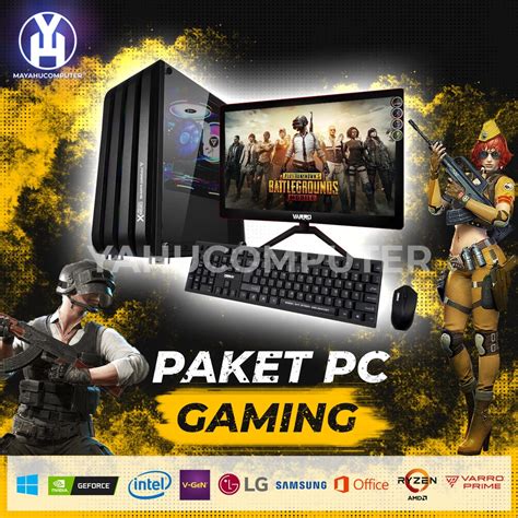 Jual PC GAMING I5 GEN 10 FULLSET PC GAMING I5 10400F FULLSET Shopee Indonesia