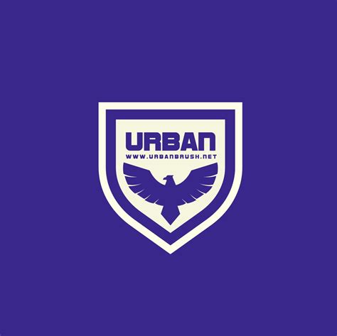 독수리 방패 보라색 일러스트 Ai 다운로드 어반브러시 프로