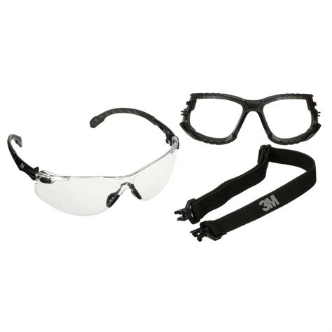 3m Clear Lens Color Frameless Safety Glasses 61kw49s1501sgaf Kt