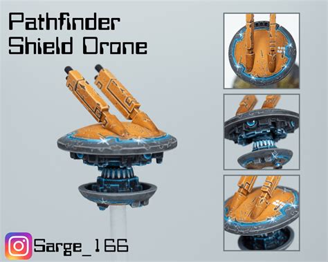 Shield Drone Token R Tau40k