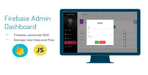 Firebase Admin Dashboard By Deadlock Javascript Version Codemarket