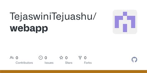 Webappwebapp At Master · Tejaswinitejuashuwebapp · Github