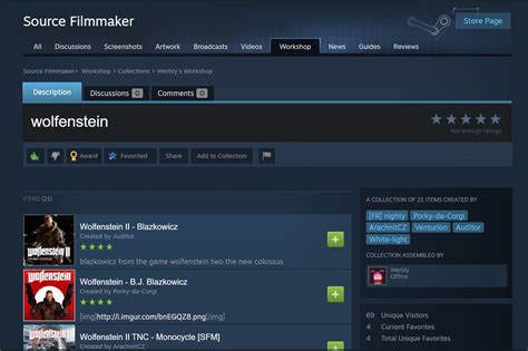 How To Upload Wolf Models To The Sfm Workshop [already Got Models] R Wolfenstein