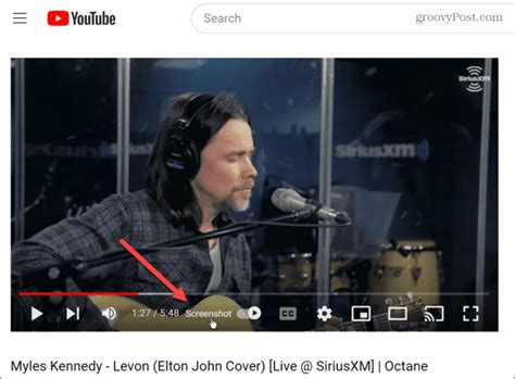 How To Screenshot A Youtube Video
