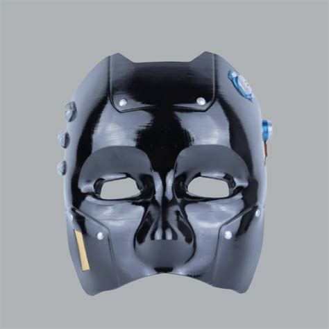 Cyborg Android Robot Mask Black Space Armory Japanese Mask And Cosplay Store