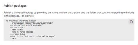 Package Types To Upload Business Central Artifact In Azure Devops