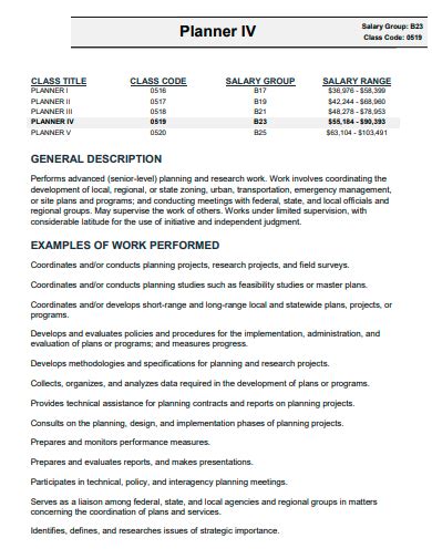 FREE Planner Samples In PDF MS Word