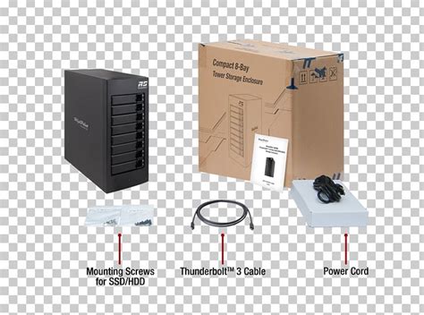 Computer Cases And Housings Thunderbolt Serial Attached Scsi Raid