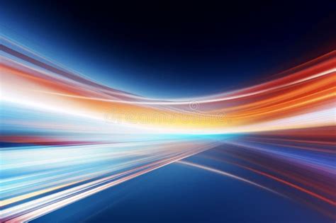 Rhythmic Dance Of Colorful Lines And Light Waves In The Style Of Speed And Motion Generative