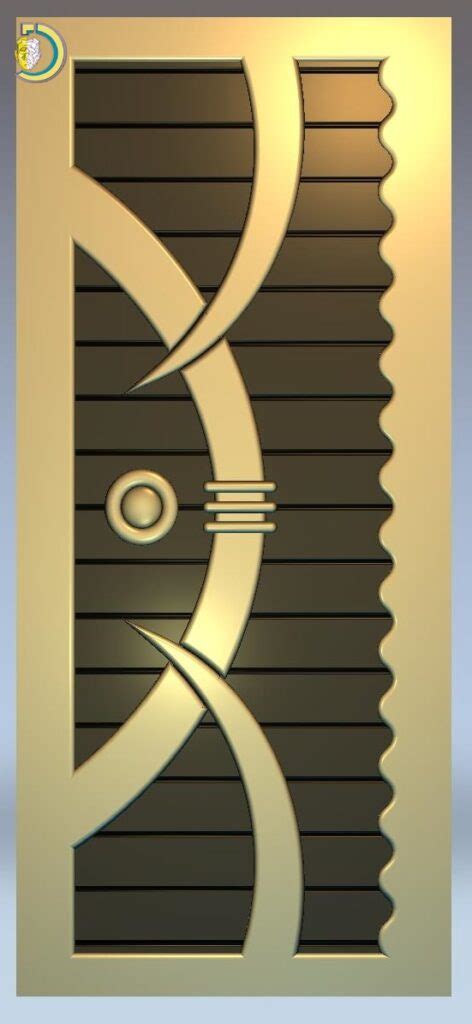 3d Door Design 055 Wood Carving Free Rlf File For Cnc Router Dezin