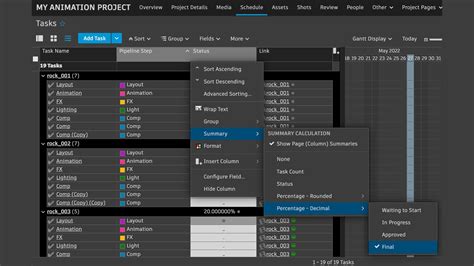 fonctionnalités d autodesk flow production tracking anciennement shotgrid