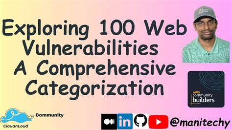 Exploring 100 Web Vulnerabilities By Manikanta Suru Medium