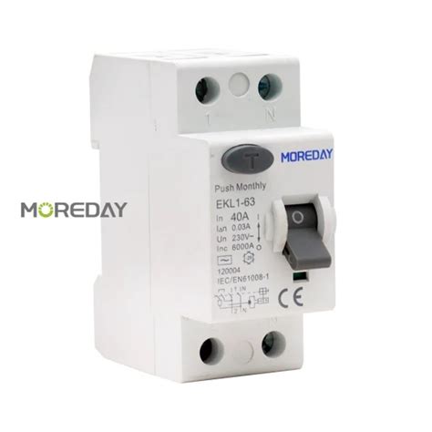 Certificate 2p 4p 6ma Dc Type B Ev Residual Current Circuit Breaker Rccb Rcd For Charging Point