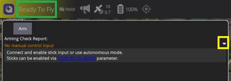 Qgroundcontrol飞行准备状态 Px4 Guide Main