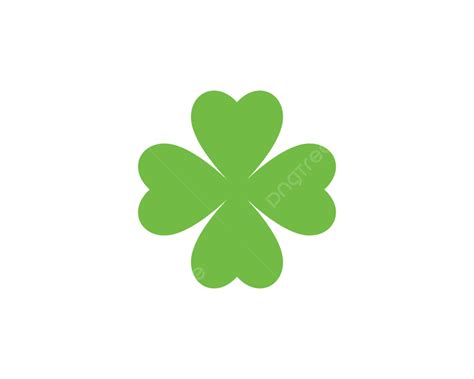 녹색 클로버 잎 로고 템플릿 상 주형 축하 Png 일러스트 및 벡터 에 대한 무료 다운로드 Pngtree