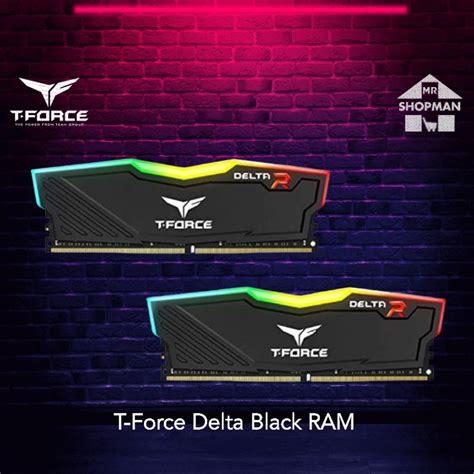 Teamgroup T Force Delta 8gb 16gb 32gb 3200mhz 3600mhz Black White Tuf Gaming Tforce Rgb Ddr4 Ram