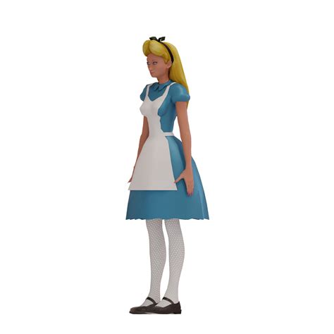 Alice In Wonderland 3d Turbosquid 1807595
