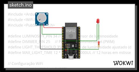 Auxiliar Luminosidade Plantio Automatizado Copy Wokwi Esp32 Stm32