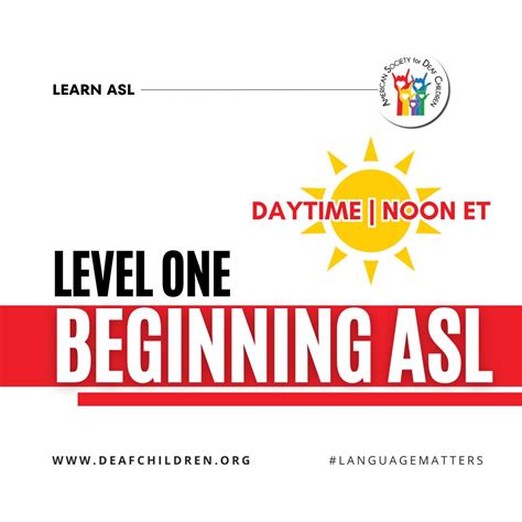 New Asl Classes And Workshops Register Today American Society For