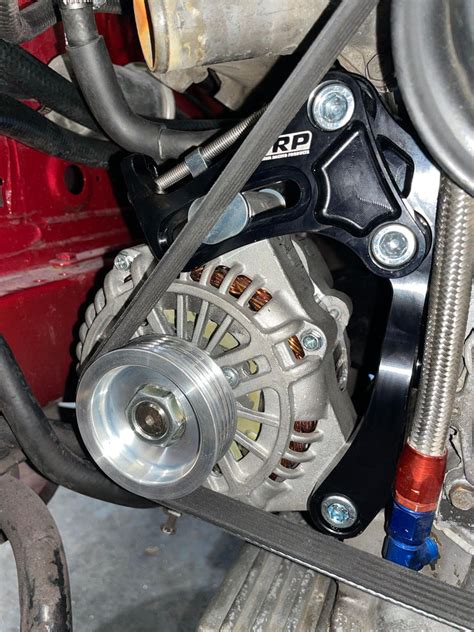 Platinum Racing Products Ls1 Alternator Conversion Kit For Nissan Sr Drift Hq
