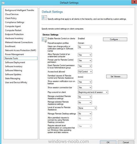 Problem In SCCM Configuration Manager Windows Noob