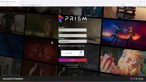 Account Creation Prism Pipeline Documentation