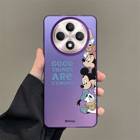 Vivo X200 Pro X200pro 5g เคสพลาสติกแข็งทนทานการ์ตูน Mickey Donald Candy