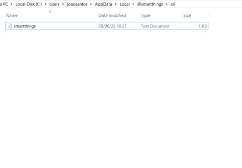 Smartthings Cli Issue With The Authentication Support Smartthings