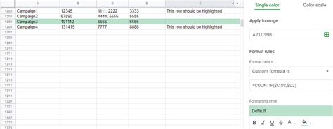 Google Sheets How To Highlight A Row If Two Cells In The Row Not Contain The Same Text Stack