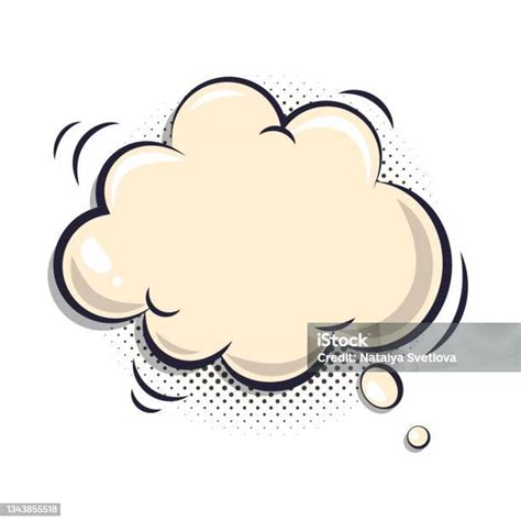 텍스트만화 스피치 버블 빈 대화 상자 구름 팝 아트 디자인 Brand Name Online Messaging Platform에