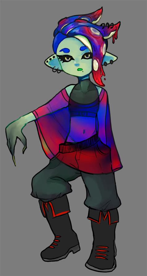 🌦️ I Made My Own Splatoon Oc And Like They Be Kinda