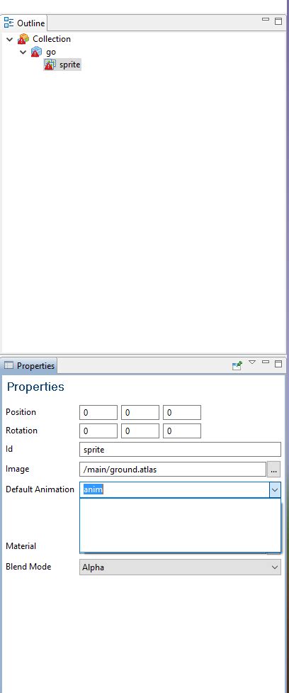 Cannot Add Default Animation In Runner Tutorial Solved Questions Defold Game Engine Forum