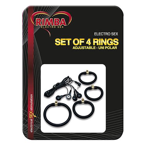 Set Of Conductive Electro Sex Rings The Rimba Store