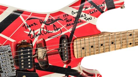 Eddie Van Halens Famed Frankenstein Guitar Is Up For Grabs Maxim