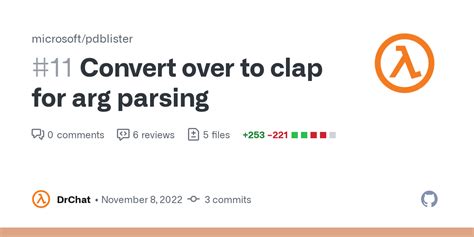 Convert Over To Clap For Arg Parsing By Drchat · Pull Request 11