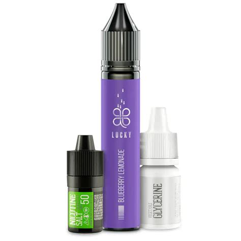 Набір сольової рідини Lucky 30 мл 65 мг Blueberry Lemonade Чорничний Лимонад купити недорого