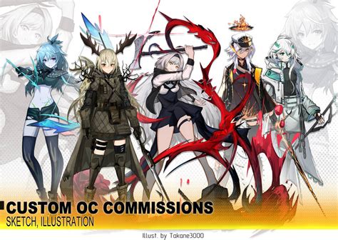 [open] Custom Oc Commissions By Takane3000 On Deviantart