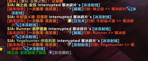 ElvUI求助 想问一下副本频道 队友的技能喊话怎么关闭 NGA玩家社区