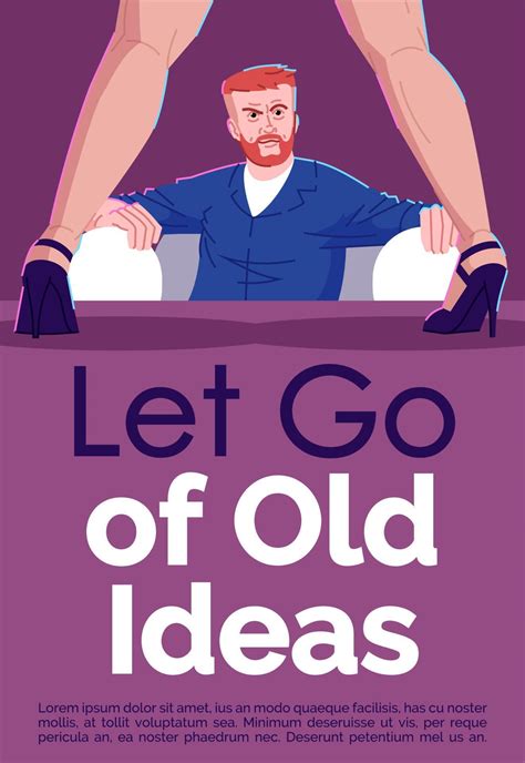 Let Go Of Old Ideas Brochure Template Sex Addiction Treatment Psychological Help Flyer