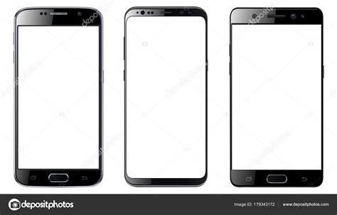 절연 빈 화면을 스마트폰 스톡 벡터 ©cobalt88 179343172