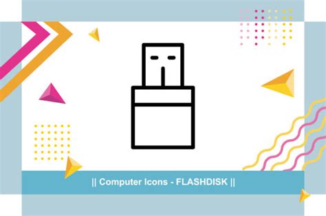 Computer Icon Flashdisk Graphic By Adbanggemilang · Creative Fabrica